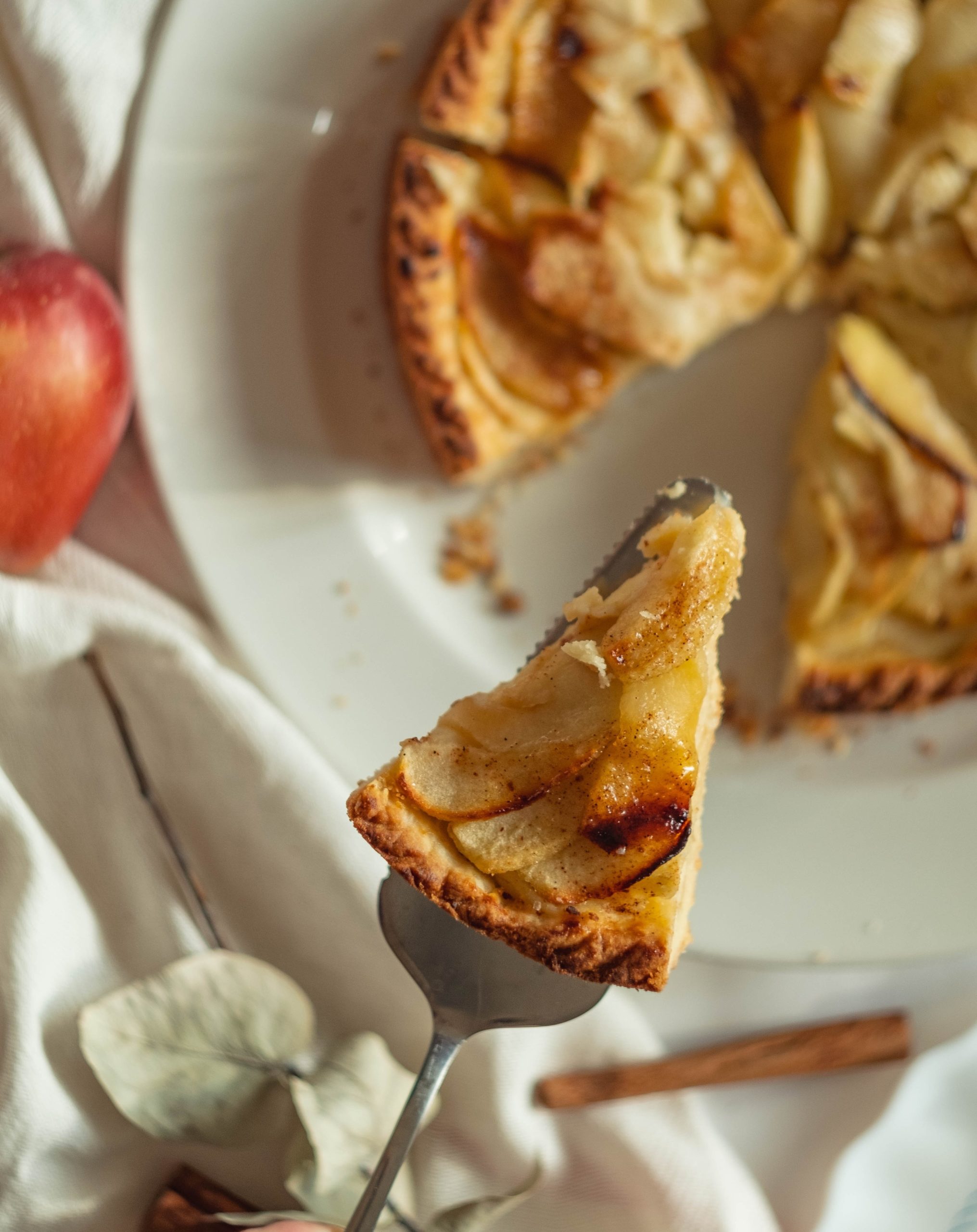 TARTE AUX POMMES sans regrets, 7ème semaine du défi - Mon dessert bien-être